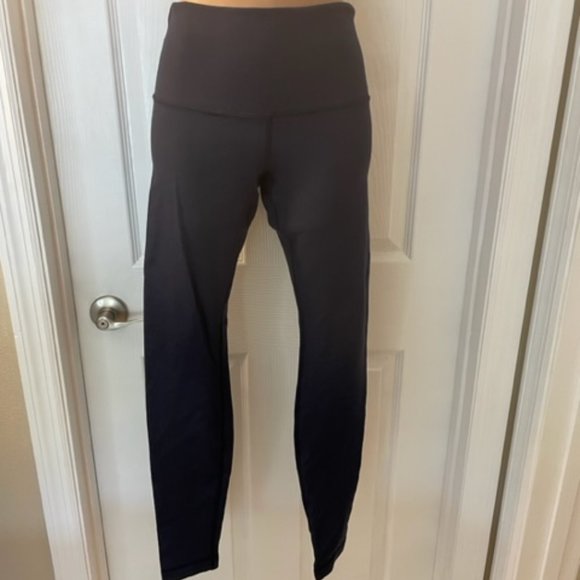 lululemon athletica | Pants & Jumpsuits | Lululemon Denim Blue Wide ...